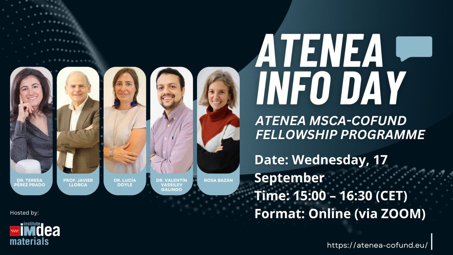 Webinar Recap – ATENA MSCA-COFUND Fellowship Programme – ATENEA Cofund